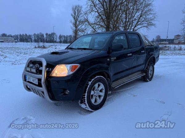 Melns Toyota Hilux 2007 Tartu, ar dzinēja tilpumu 2.50 L un nobraukumu 0 tūkst. km par 7500 €, foto 1 vietnē AUTOMOTO.COM.LV