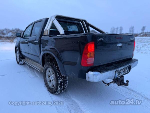 Melns Toyota Hilux 2007 Tartu, ar dzinēja tilpumu 2.50 L un nobraukumu 0 tūkst. km par 7500 €, foto 3 vietnē AUTOMOTO.COM.LV