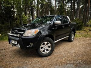 Black Toyota Hilux 2008 in Tallinn, with an engine capacity of 3.00 L and mileage of 380 thousand km for 3999 €, photo  on AUTOMOTO.COM.LV