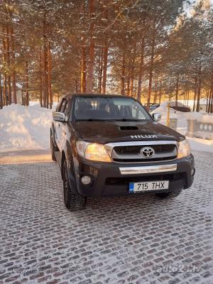 Melns Toyota Hilux 2011 Tallina, ar dzinēja tilpumu 2.50 L un nobraukumu 125 tūkst. km par 15800 €, foto 6 vietnē AUTOMOTO.COM.LV
