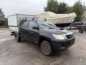 Melns Toyota Hilux 2014 Radviliškis, ar dzinēja tilpumu 2.49 L un nobraukumu 0 tūkst. km par 7250 €, foto 3 vietnē AUTOMOTO.COM.LV