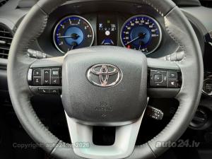 Black Toyota Hilux 2017 in Tallinn, with an engine capacity of 2.40 L and mileage of 142 thousand km for 32900 €, photo 16 on AUTOMOTO.COM.LV