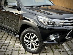 Black Toyota Hilux 2017 in Tallinn, with an engine capacity of 2.40 L and mileage of 142 thousand km for 32900 €, photo 24 on AUTOMOTO.COM.LV