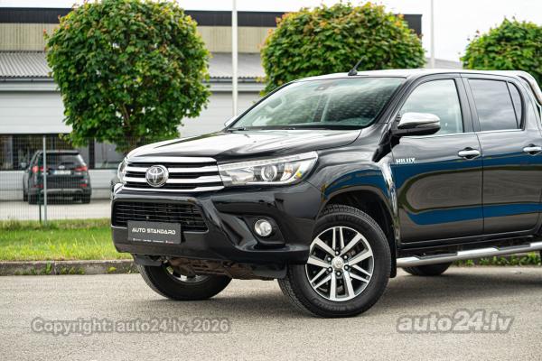 Black Toyota Hilux 2018 in Tartu, with an engine capacity of 2.40 L and mileage of 233 thousand km for 29760 €, photo 6 on AUTOMOTO.COM.LV
