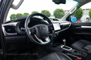 Black Toyota Hilux 2018 in Tartu, with an engine capacity of 2.40 L and mileage of 233 thousand km for 29760 €, photo 19 on AUTOMOTO.COM.LV