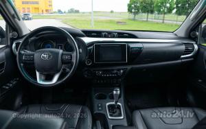 Black Toyota Hilux 2018 in Tartu, with an engine capacity of 2.40 L and mileage of 233 thousand km for 29760 €, photo 23 on AUTOMOTO.COM.LV