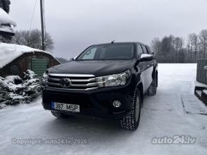 Black Toyota Hilux 2019 in Tallinn, with an engine capacity of 2.40 L and mileage of 110 thousand km for 31500 €, photo 3 on AUTOMOTO.COM.LV