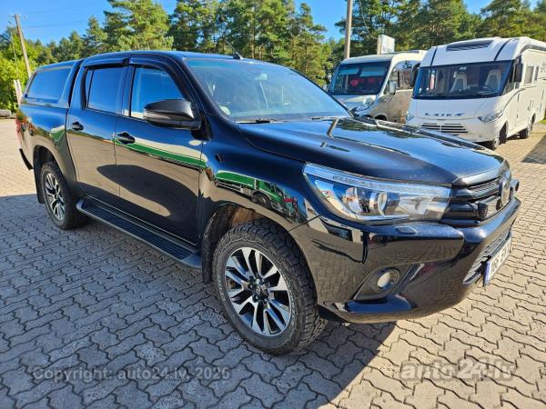 Melns Toyota Hilux 2020 Viljandi, ar dzinēja tilpumu 2.40 L un nobraukumu 200 tūkst. km par 33500 €, foto 6 vietnē AUTOMOTO.COM.LV