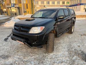 Melns Toyota Hilux 2007 Rīga, ar dzinēja tilpumu 2.98 L un nobraukumu 500 tūkst. km par 9990 €, foto 2 vietnē AUTOMOTO.COM.LV