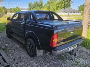 Melns Toyota Hilux 2007 Valka, ar dzinēja tilpumu 2.50 L un nobraukumu 0 tūkst. km par 7999 €, foto 4 vietnē AUTOMOTO.COM.LV