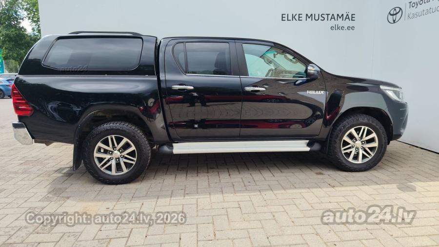 Melns Toyota Hilux 2018 Tallina, ar dzinēja tilpumu 2.39 L un nobraukumu 127 tūkst. km par 34995 €, foto 16 vietnē AUTOMOTO.COM.LV