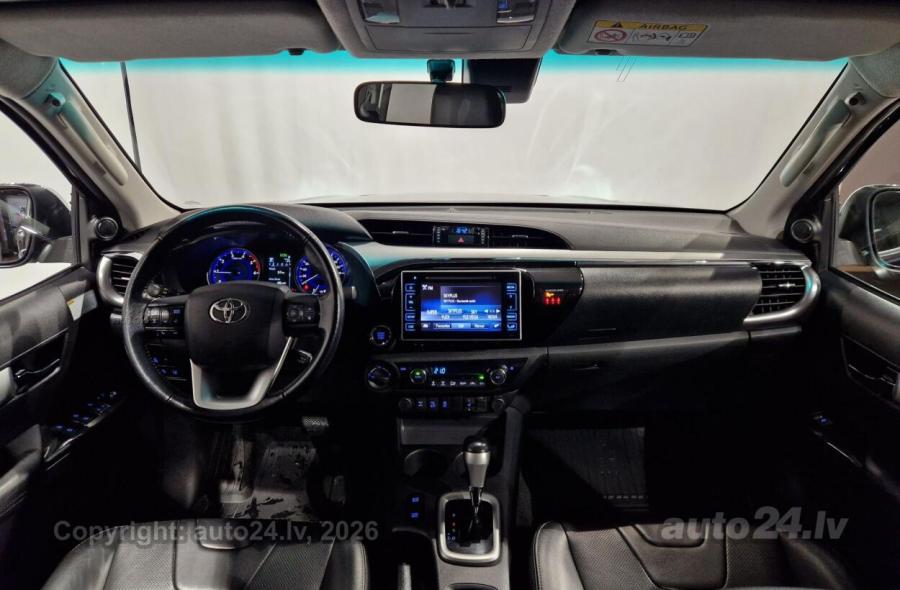 Melns Toyota Hilux 2019 Tallina, ar dzinēja tilpumu 2.40 L un nobraukumu 137 tūkst. km par 34990 €, foto 8 vietnē AUTOMOTO.COM.LV
