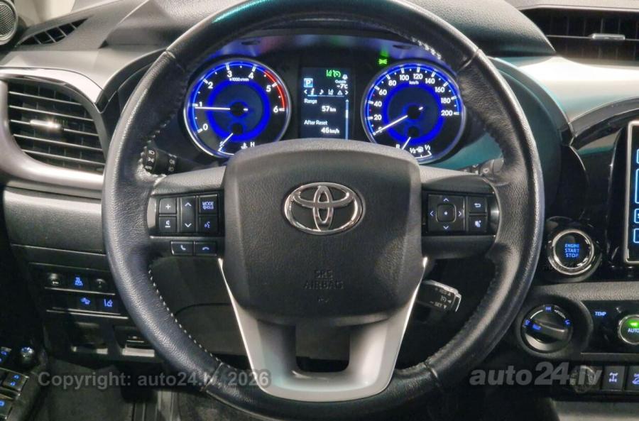 Melns Toyota Hilux 2019 Tallina, ar dzinēja tilpumu 2.40 L un nobraukumu 137 tūkst. km par 34990 €, foto 12 vietnē AUTOMOTO.COM.LV