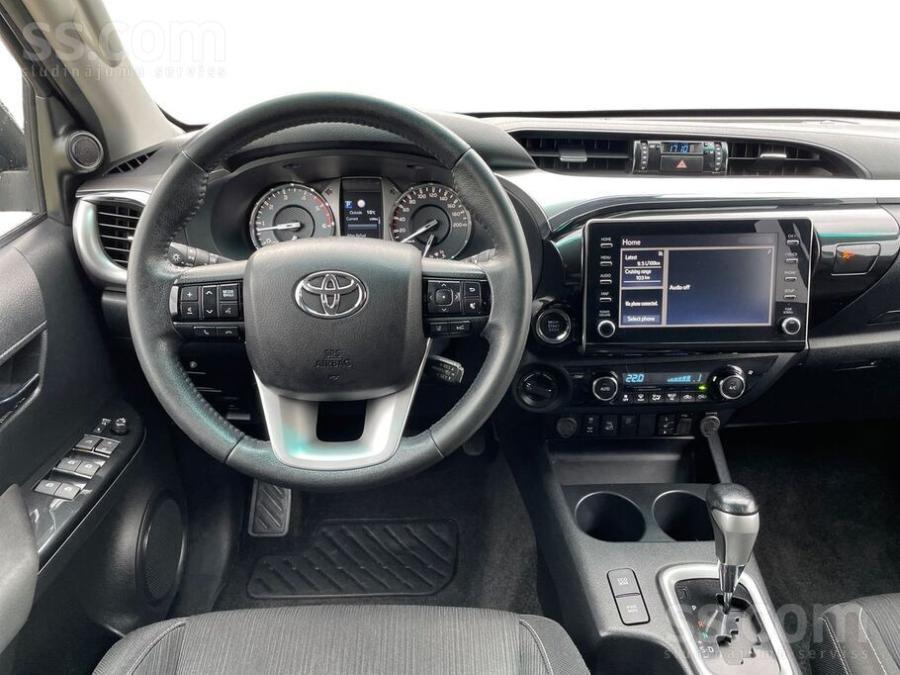 Melns Toyota Hilux 2021 Rīga, ar dzinēja tilpumu 2.80 L un nobraukumu 133 tūkst. km par 26200 €, foto 9 vietnē AUTOMOTO.COM.LV