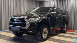 Black Toyota Hilux 2021 in Marupe, with an engine capacity of 2.80 L and mileage of 132 thousand km for 29990 €, photo 1 on AUTOMOTO.COM.LV