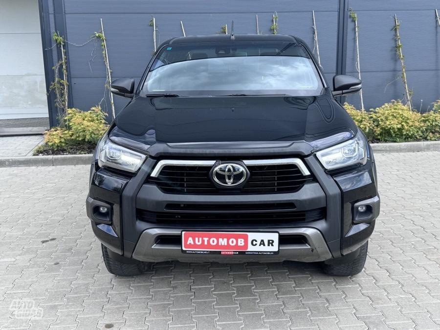 Melns Toyota Hilux 2021 Viļņa, ar dzinēja tilpumu 2.40 L un nobraukumu 121 tūkst. km par 36500 €, foto 5 vietnē AUTOMOTO.COM.LV