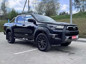 Melns Toyota Hilux 2021 Viļņa, ar dzinēja tilpumu 2.40 L un nobraukumu 121 tūkst. km par 33500 €, foto 3 vietnē AUTOMOTO.COM.LV