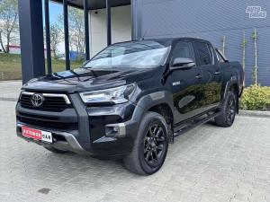 Melns Toyota Hilux 2021 Viļņa, ar dzinēja tilpumu 2.40 L un nobraukumu 121 tūkst. km par 33500 €, foto 7 vietnē AUTOMOTO.COM.LV