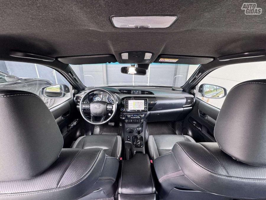 Melns Toyota Hilux 2021 Viļņa, ar dzinēja tilpumu 2.40 L un nobraukumu 121 tūkst. km par 33500 €, foto 31 vietnē AUTOMOTO.COM.LV
