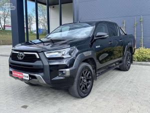 Black Toyota Hilux 2021 in Vilnius, with an engine capacity of 2.40 L and mileage of 121 thousand km for 32950 €, photo 7 on AUTOMOTO.COM.LV