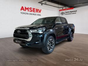 Black Toyota Hilux 2022 in Parnu, with an engine capacity of 2.80 L and mileage of 98 thousand km for 40990 €, photo  on AUTOMOTO.COM.LV