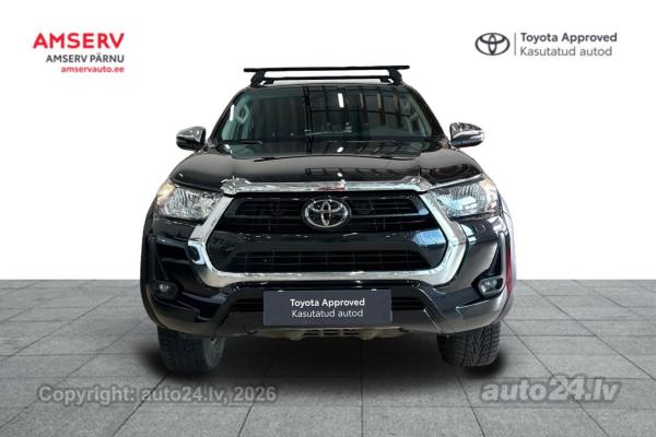 Black Toyota Hilux 2023 in Parnu, with an engine capacity of 2.76 L and mileage of 47 thousand km for 43500 €, photo 5 on AUTOMOTO.COM.LV
