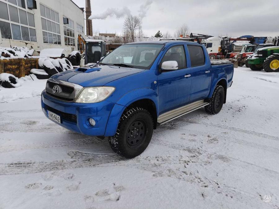 Zils Toyota Hilux 2009 Kauņa, ar dzinēja tilpumu 3.00 L un nobraukumu 366 tūkst. km par 16335 €, foto 1 vietnē AUTOMOTO.COM.LV
