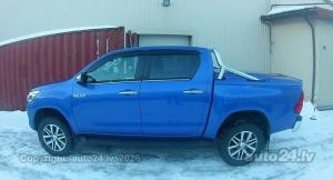 Blue Toyota Hilux 2019 in Tallinn, with an engine capacity of 2.40 L and mileage of 31 thousand km for 32000 €, photo 2 on AUTOMOTO.COM.LV