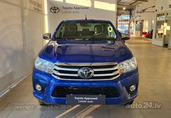 Zils Toyota Hilux 2020 Tallina, ar dzinēja tilpumu 2.40 L un nobraukumu 138 tūkst. km par 29990 €, foto 2 vietnē AUTOMOTO.COM.LV