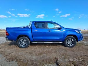 Blue Toyota Hilux 2017 in Parnu, with an engine capacity of 2.40 L and mileage of 174 thousand km for 31700 €, photo 4 on AUTOMOTO.COM.LV