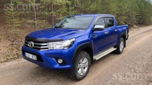 Toyota Hilux 2019 Kuldīga vietnē Zils Toyota Hilux 2019 Kuldīga, ar dzinēja tilpumu 2.40 L un nobraukumu 188 tūkst. km par 21500 €, foto 1 vietnē AUTOMOTO.COM.LV