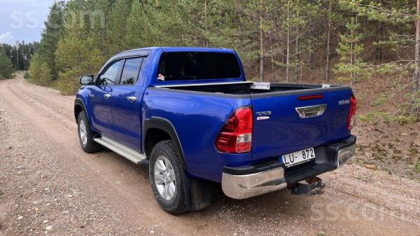 Zils Toyota Hilux 2019 Kuldīga, ar dzinēja tilpumu 2.40 L un nobraukumu 188 tūkst. km par 21500 €, foto 4 vietnē AUTOMOTO.COM.LV