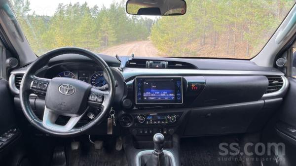 Zils Toyota Hilux 2019 Kuldīga, ar dzinēja tilpumu 2.40 L un nobraukumu 188 tūkst. km par 21500 €, foto 10 vietnē AUTOMOTO.COM.LV
