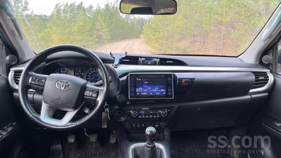 Zils Toyota Hilux 2019 Kuldīga, ar dzinēja tilpumu 2.40 L un nobraukumu 188 tūkst. km par 21500 €, foto 10 vietnē AUTOMOTO.COM.LV