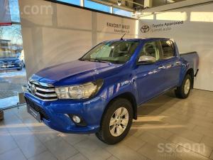 Zils Toyota Hilux 2020 Ventspils, ar dzinēja tilpumu 2.40 L un nobraukumu 138 tūkst. km par 25450 €, foto  vietnē AUTOMOTO.COM.LV