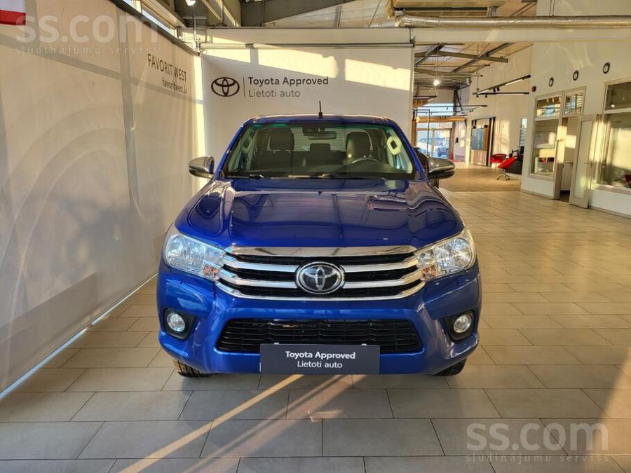 Zils Toyota Hilux 2020 Ventspils, ar dzinēja tilpumu 2.40 L un nobraukumu 138 tūkst. km par 25450 €, foto 20 vietnē AUTOMOTO.COM.LV