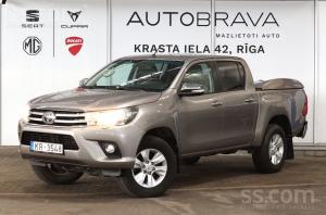 Brūns Toyota Hilux 2017 Rīga, ar dzinēja tilpumu 2.40 L un nobraukumu 210 tūkst. km par 22490 €, foto 1 vietnē AUTOMOTO.COM.LV