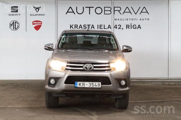 Brūns Toyota Hilux 2017 Rīga, ar dzinēja tilpumu 2.40 L un nobraukumu 210 tūkst. km par 22490 €, foto 2 vietnē AUTOMOTO.COM.LV