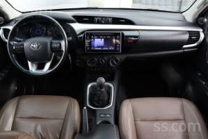 Brūns Toyota Hilux 2017 Rīga, ar dzinēja tilpumu 2.40 L un nobraukumu 210 tūkst. km par 22490 €, foto 19 vietnē AUTOMOTO.COM.LV