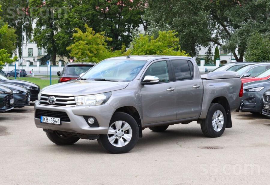 Brūns Toyota Hilux 2017 Rīga, ar dzinēja tilpumu 2.40 L un nobraukumu 210 tūkst. km par 22490 €, foto 23 vietnē AUTOMOTO.COM.LV