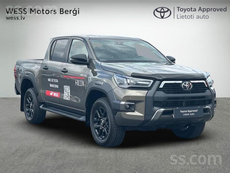 Brūns Toyota Hilux 2025 Rīga, ar dzinēja tilpumu 2.80 L un nobraukumu 3 tūkst. km par 54990 €, foto 28 vietnē AUTOMOTO.COM.LV