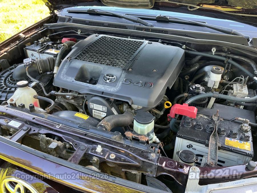 Toyota Hilux 2007 in Kilingi-Nomme, with an engine capacity of 2.50 L and mileage of 367 thousand km for 9990 €, photo 10 on AUTOMOTO.COM.LV