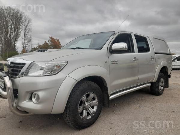 Toyota Hilux 2008 Talsi, ar dzinēja tilpumu 3.00 L un nobraukumu 286 tūkst. km par 13900 €, foto 1 vietnē AUTOMOTO.COM.LV
