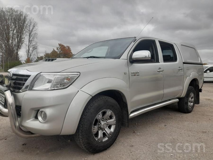 Toyota Hilux 2008 Talsi, ar dzinēja tilpumu 3.00 L un nobraukumu 286 tūkst. km par 13900 €, foto 1 vietnē AUTOMOTO.COM.LV