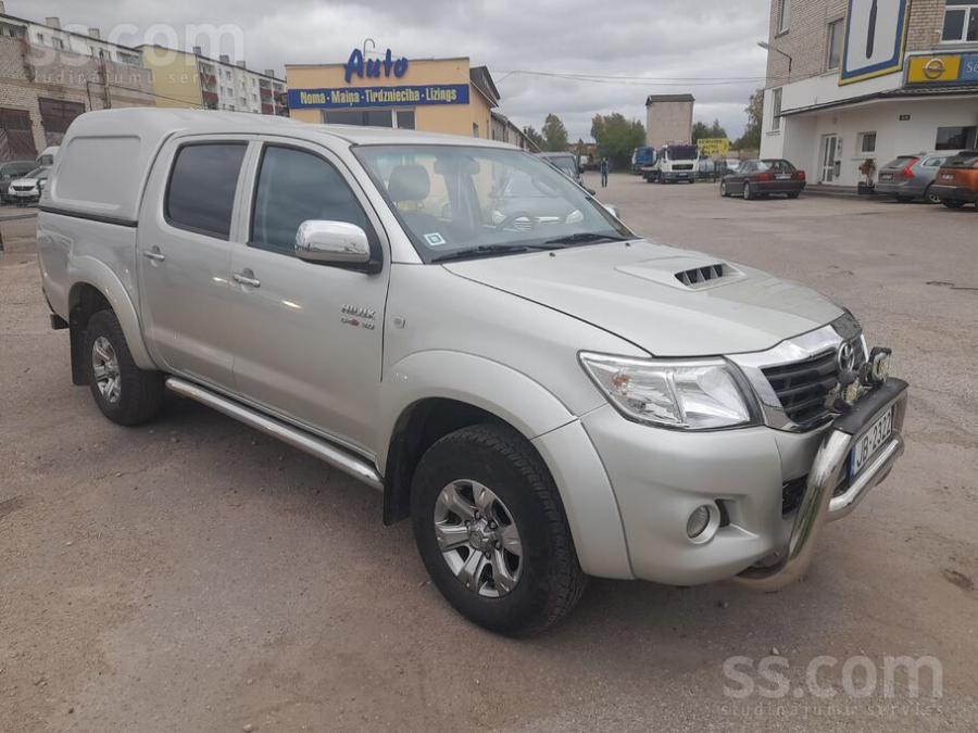 Toyota Hilux 2008 Talsi, ar dzinēja tilpumu 3.00 L un nobraukumu 286 tūkst. km par 13900 €, foto 2 vietnē AUTOMOTO.COM.LV