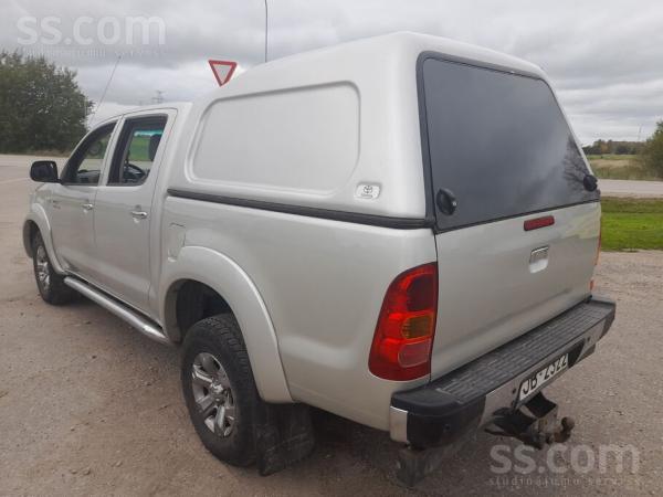 Toyota Hilux 2008 Talsi, ar dzinēja tilpumu 3.00 L un nobraukumu 286 tūkst. km par 13900 €, foto 3 vietnē AUTOMOTO.COM.LV
