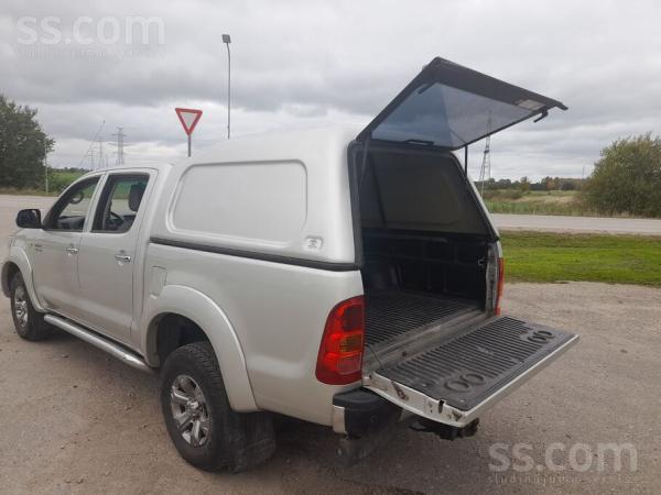 Toyota Hilux 2008 Talsi, ar dzinēja tilpumu 3.00 L un nobraukumu 286 tūkst. km par 13900 €, foto 4 vietnē AUTOMOTO.COM.LV