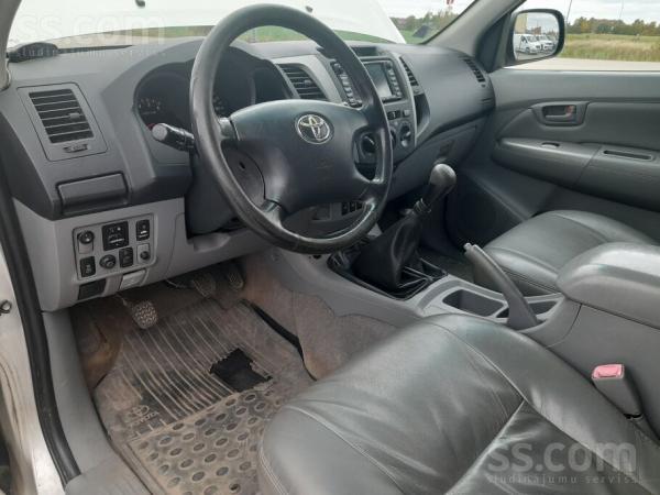 Toyota Hilux 2008 Talsi, ar dzinēja tilpumu 3.00 L un nobraukumu 286 tūkst. km par 13900 €, foto 8 vietnē AUTOMOTO.COM.LV