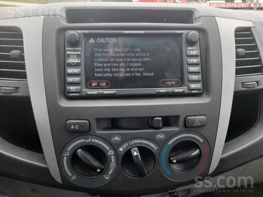 Toyota Hilux 2008 Talsi, ar dzinēja tilpumu 3.00 L un nobraukumu 286 tūkst. km par 13900 €, foto 11 vietnē AUTOMOTO.COM.LV