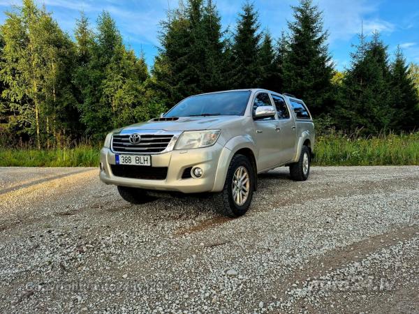 Toyota Hilux 2014 in Tallinn, with an engine capacity of 3.00 L and mileage of 389 thousand km for 17500 €, photo 4 on AUTOMOTO.COM.LV